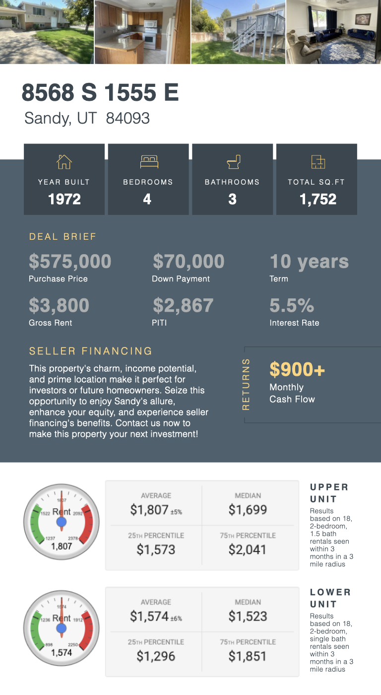 Corrected Seller Financed Sandy MIL