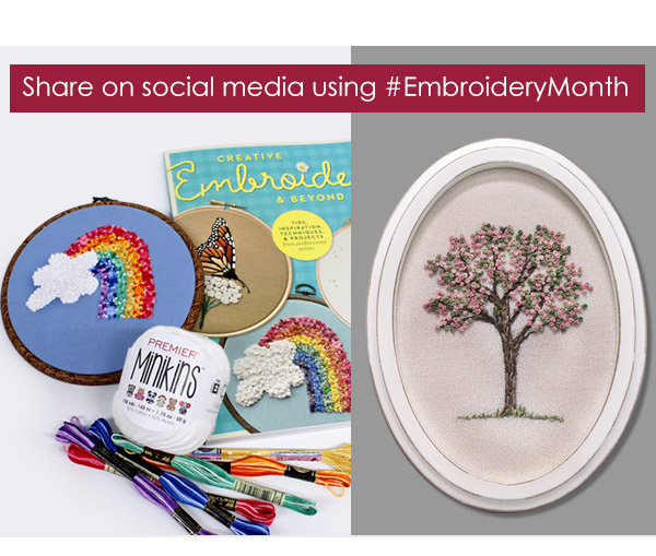 Start this hobby during Embroidery Month