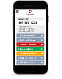 Forewarn is here. Create your FREE account now.