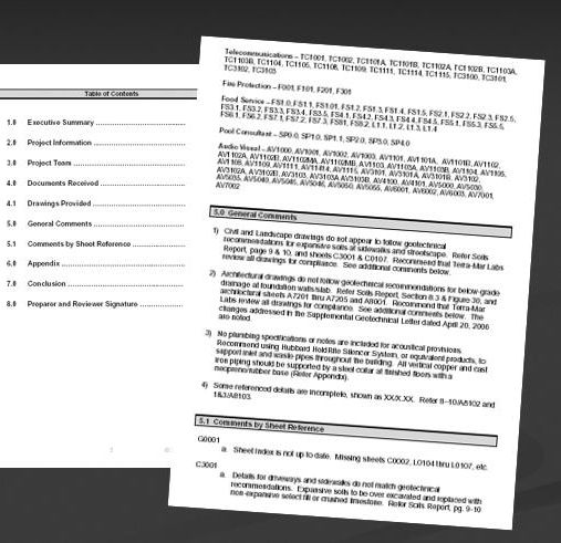 Pre-Construction, Plan Review and Risk Management Strategies