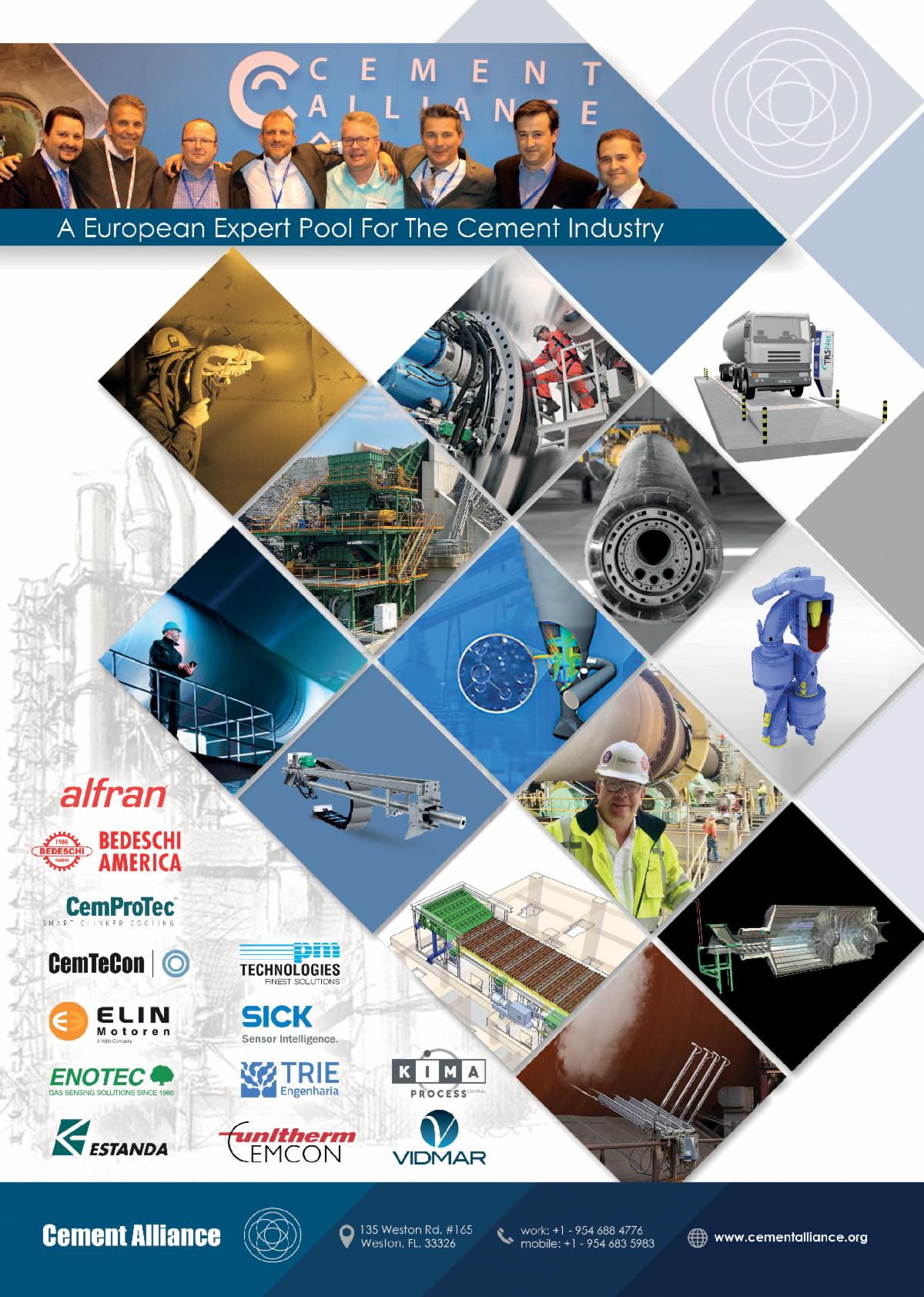 Cement Alliance & CemTeCon Newsletter with KIMA Process Control GmbH