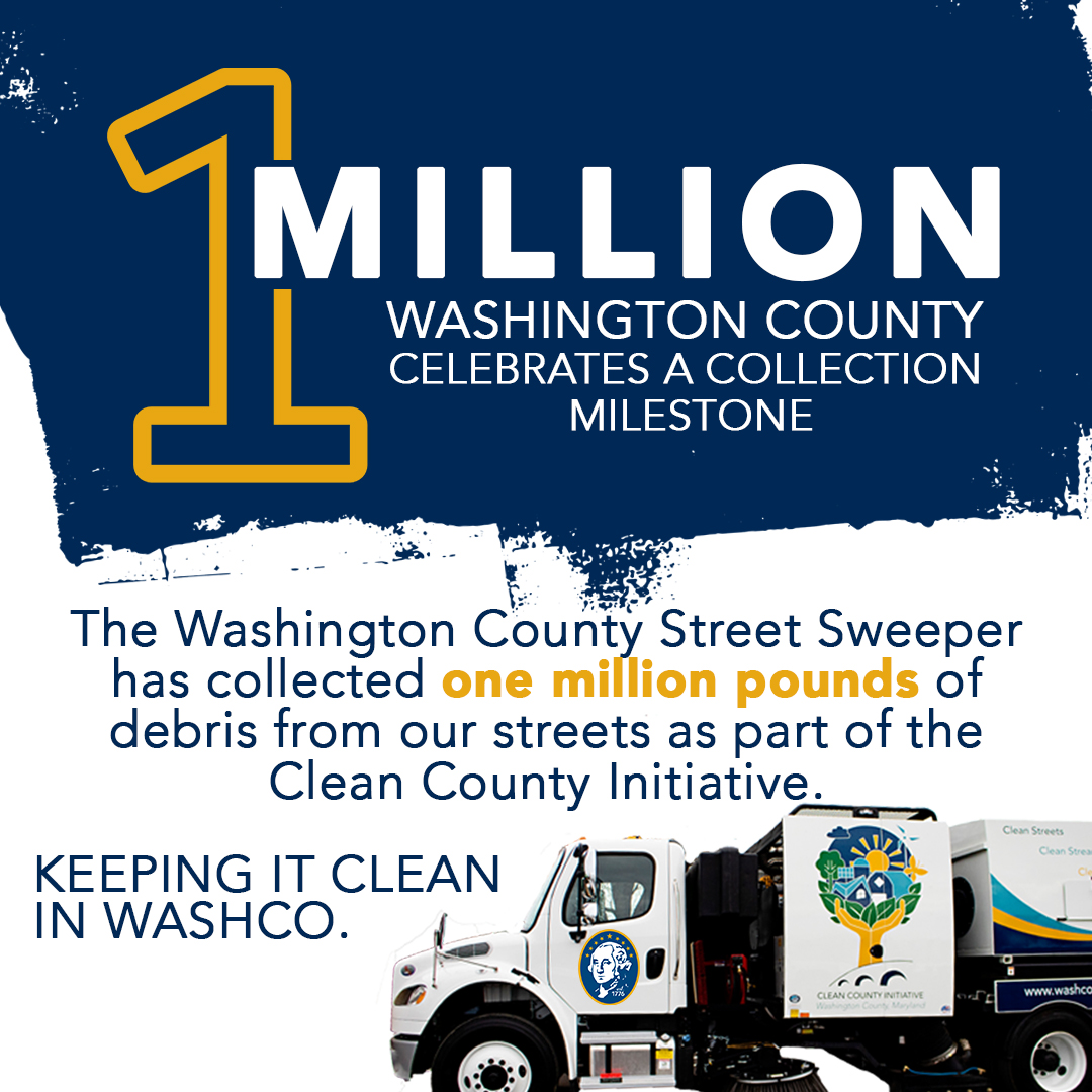 Clean County Street Sweeper Achieves One Million Pound Milestone