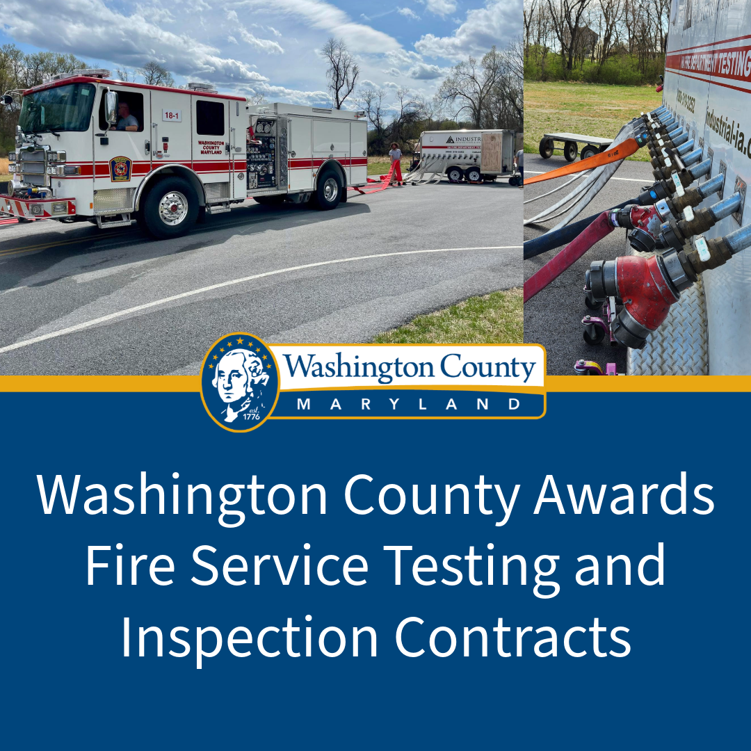Washington County Awards Fire Service Testing and Inspection Contracts