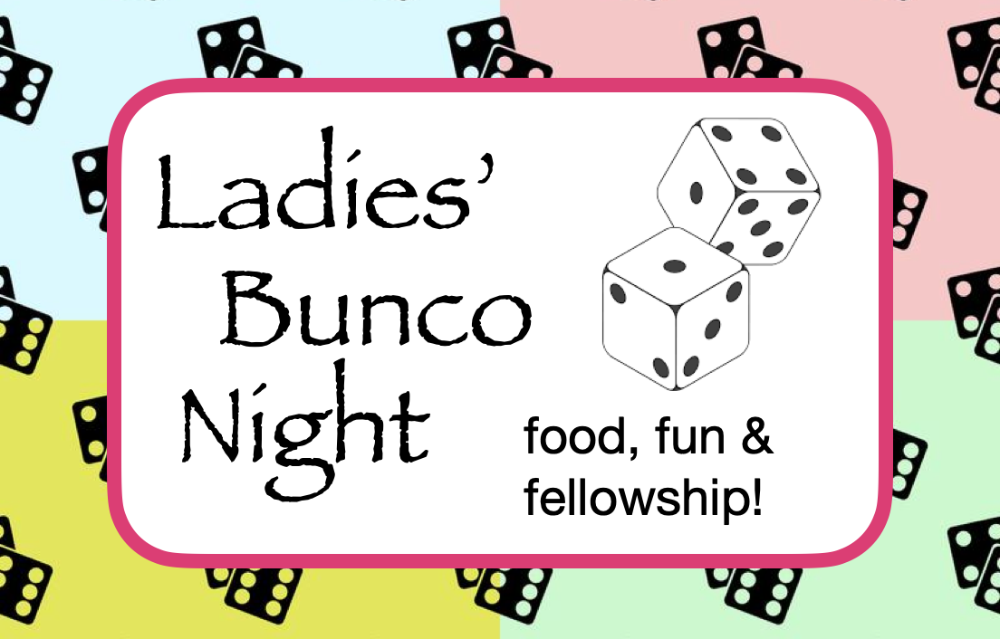 Bunco Night November 10, 2023