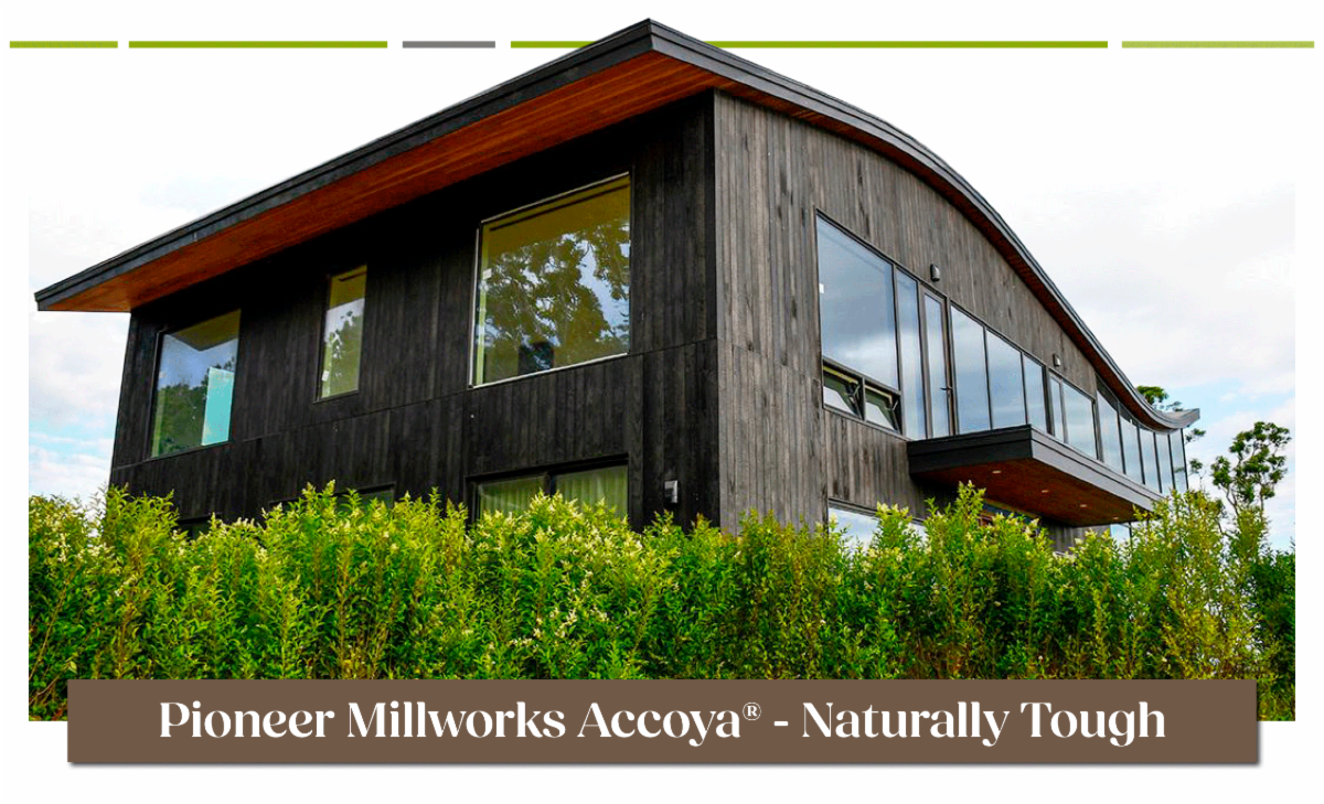 Naturally Tough Accoya Exteriors for Spring - Ships In 8 Weeks Or Less