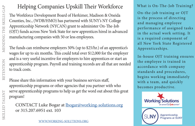 Apprenticeship Jan/Feb Newsletter