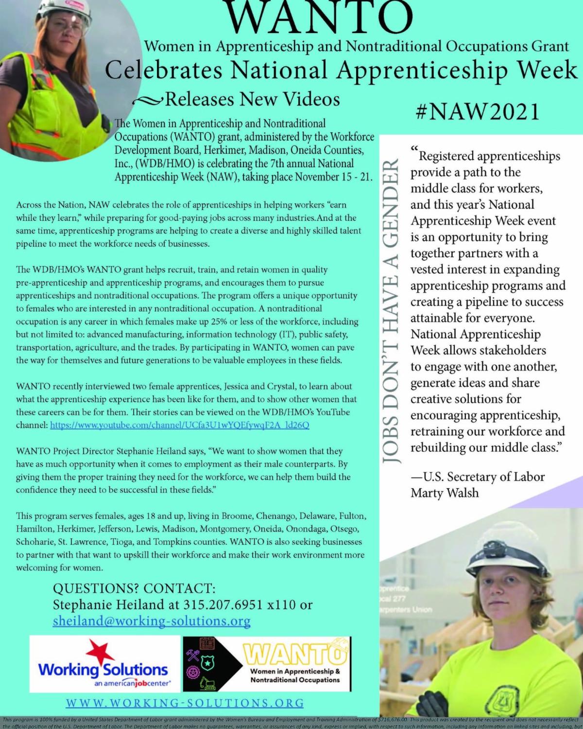 Apprenticeship Jan/Feb Newsletter