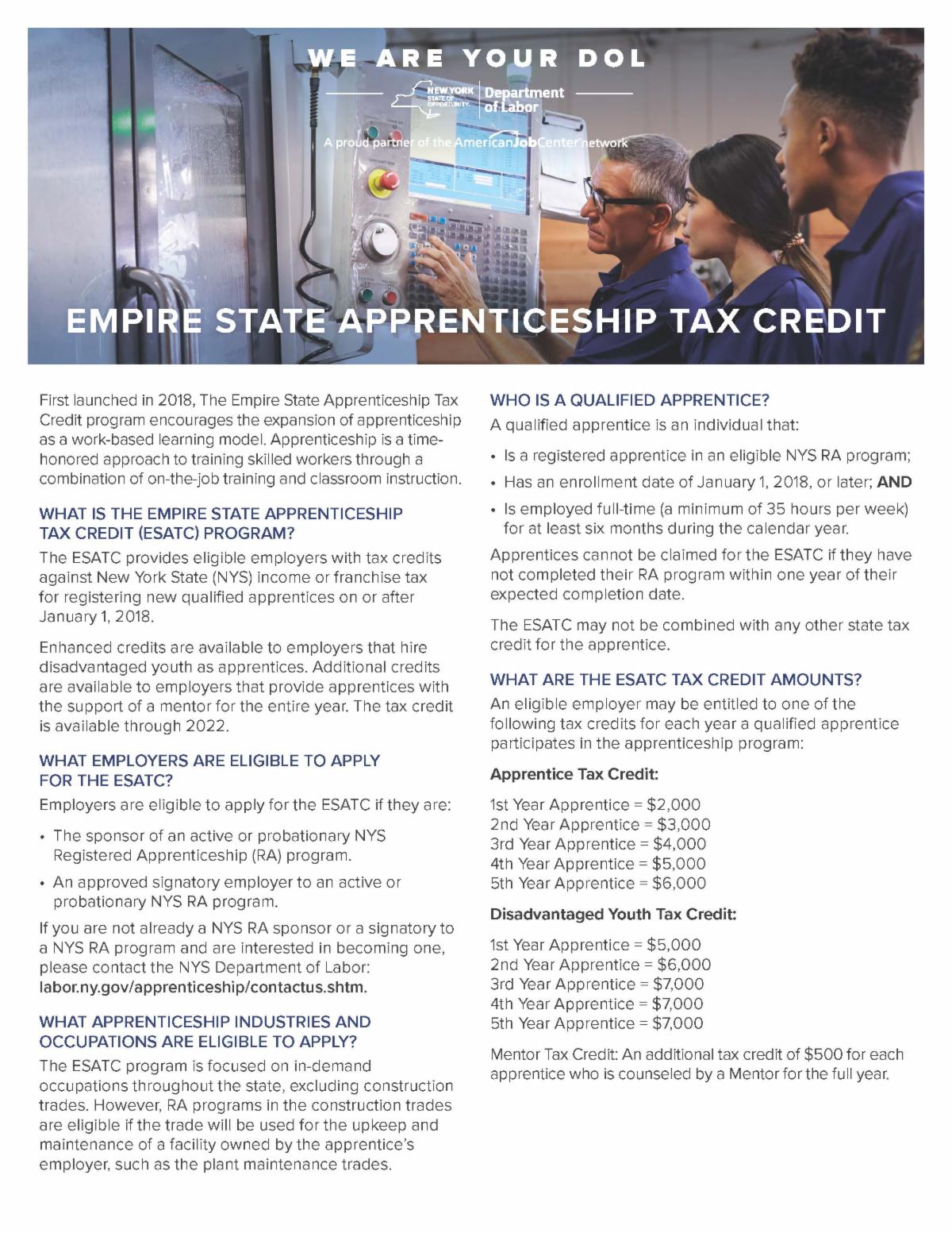 Apprenticeship January/February Newsletter