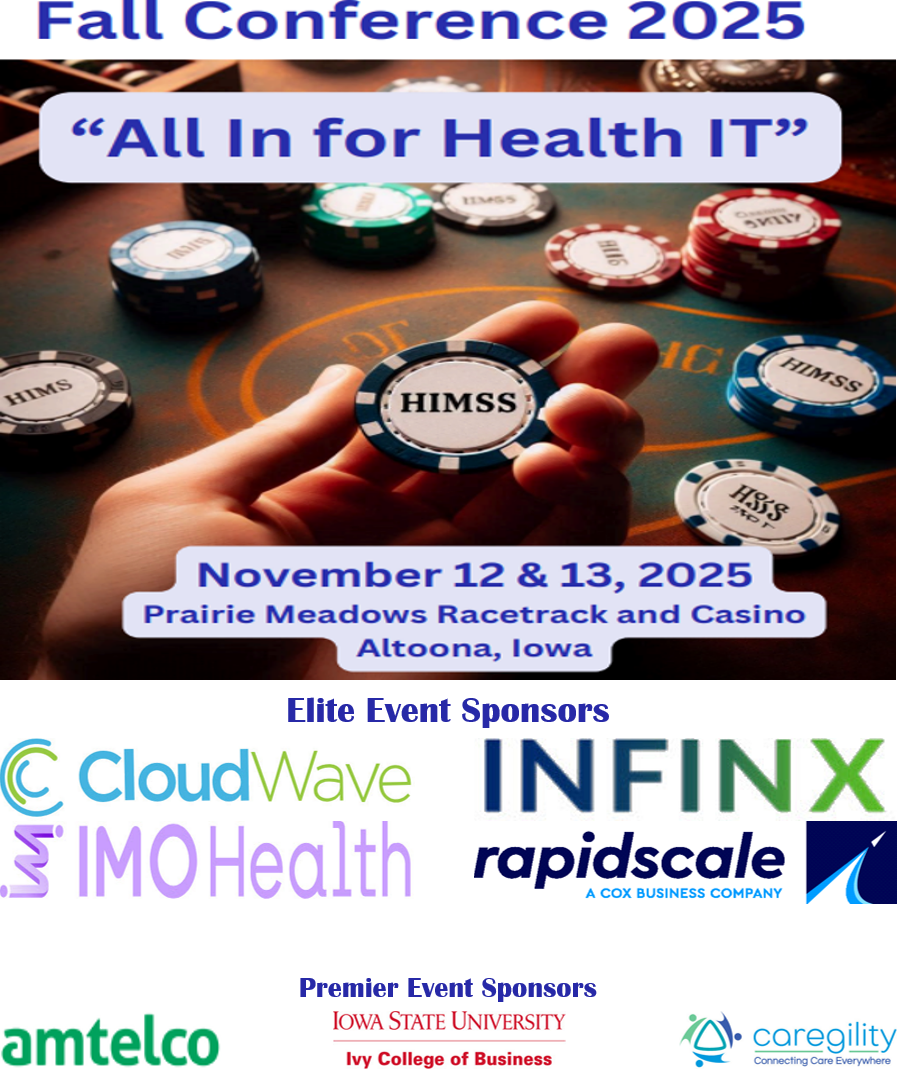 HIMSS Iowa Fall 2025 Conference - All In For Healthcare IT