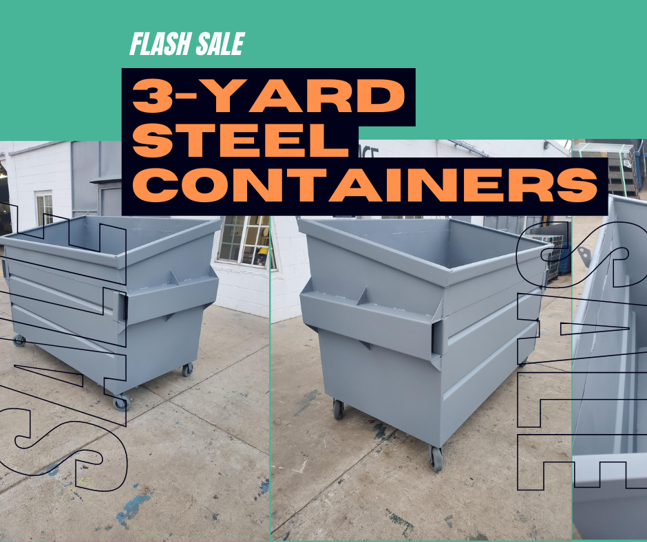 3-Yard Container Flash Sale