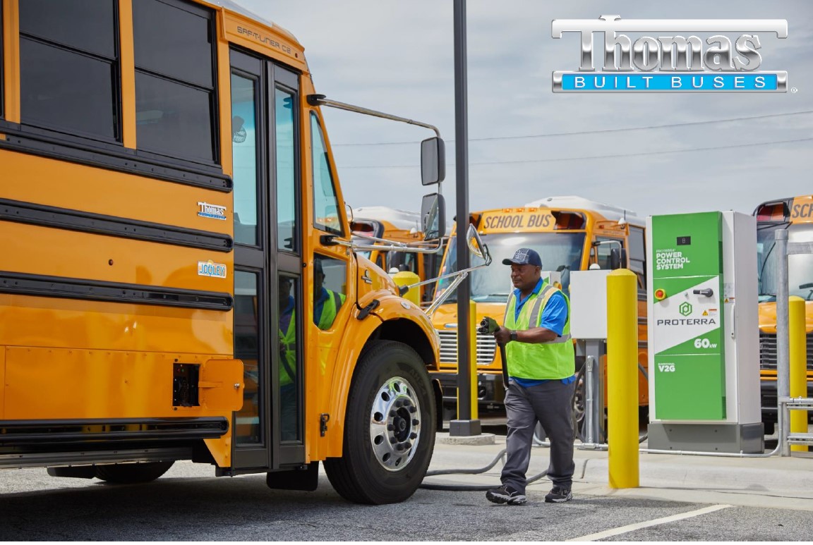 How is Thomas Built Buses Jouley Leading the Way in Electric Bus Safety?