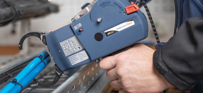 Industry’s Only Waste-Free, Fully Auto Cable Tie Tool