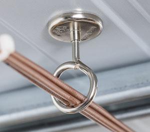 Super-Powered Magnetic Wire Fasteners for Industrial Environments