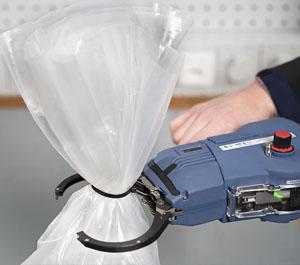 Industry’s Only Waste-Free, Fully Auto Cable Tie Tool