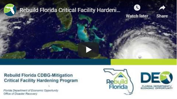 An Update from Rebuild Florida