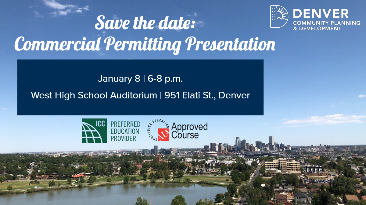 You’re invited to CPD's commercial permitting presentation on January 8