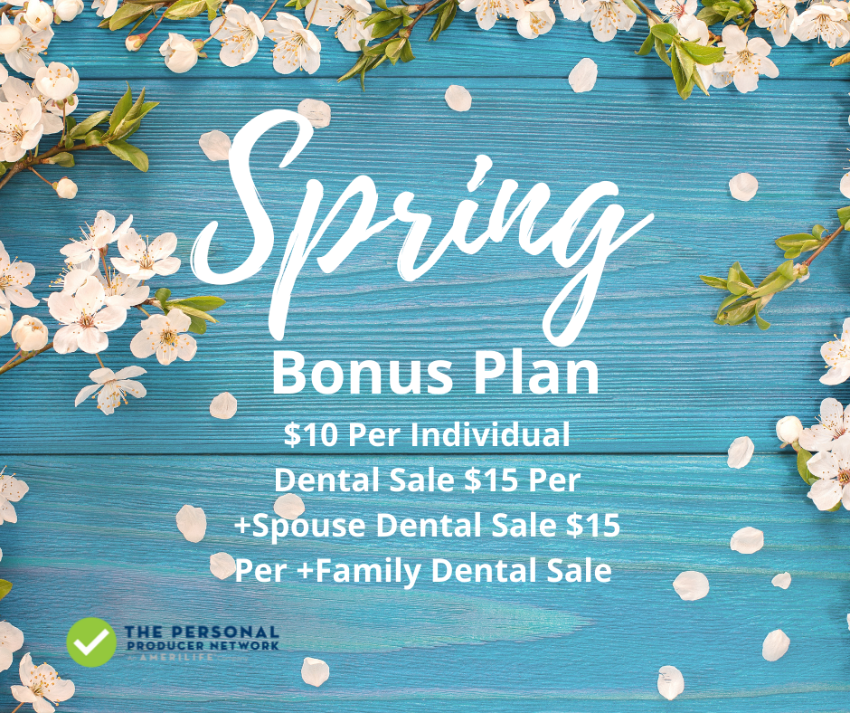 Our Spring Bonus Program has sprung!