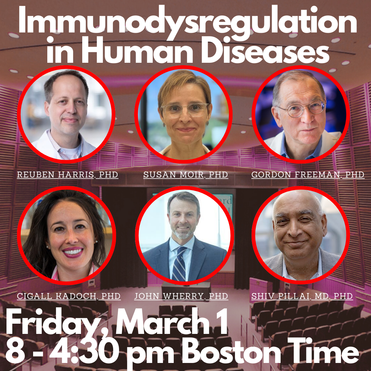 One week away "Immunodysregulation in Human Diseases" HU CFAR Annual ...