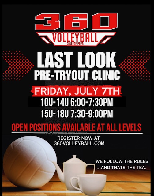 360 Volleyball Team Tryouts & Coach Assignments!