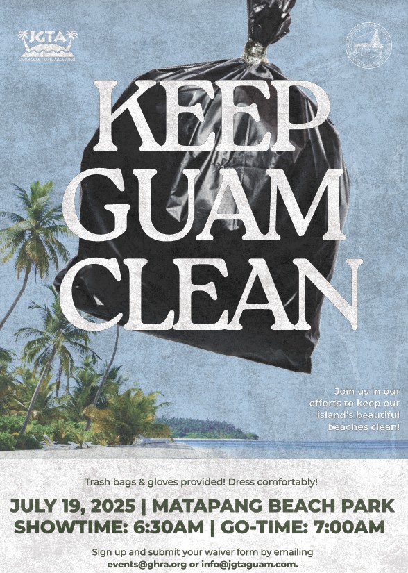 KEEP GUAM CLEAN BEACH CLEANUP