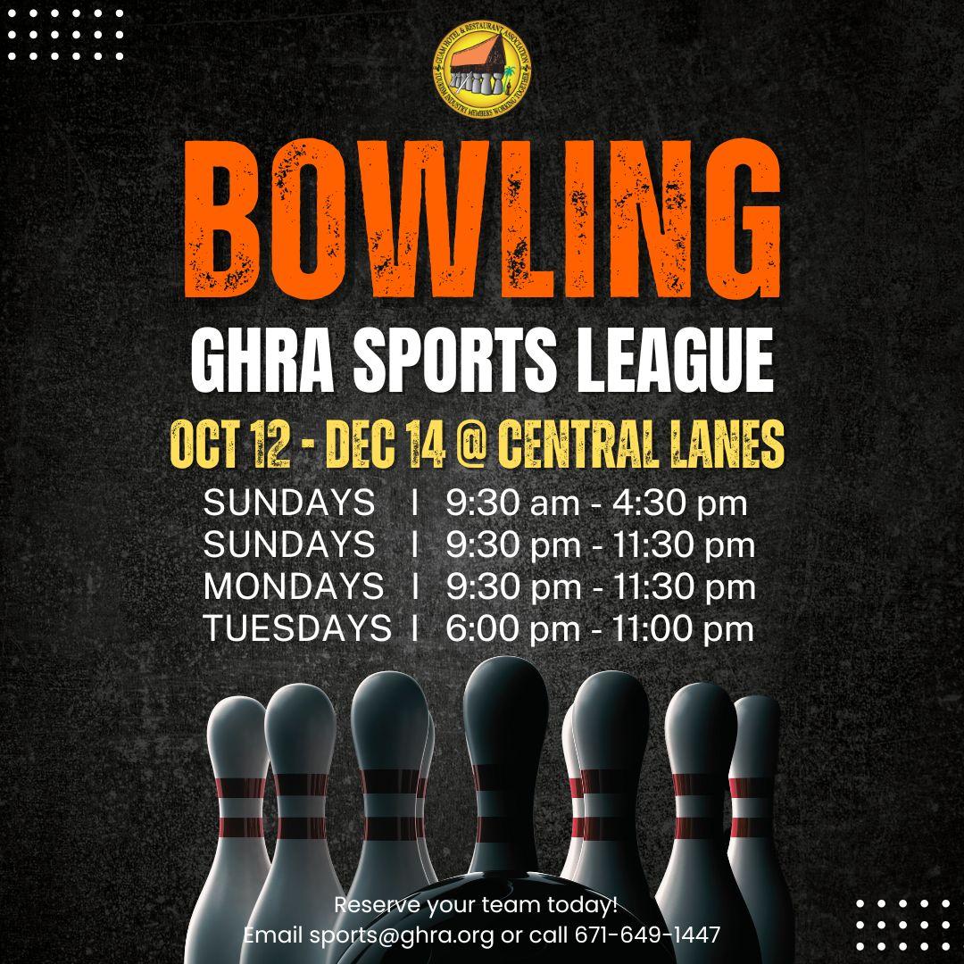 🎳 Bowling League Registration; Coaches Meeting