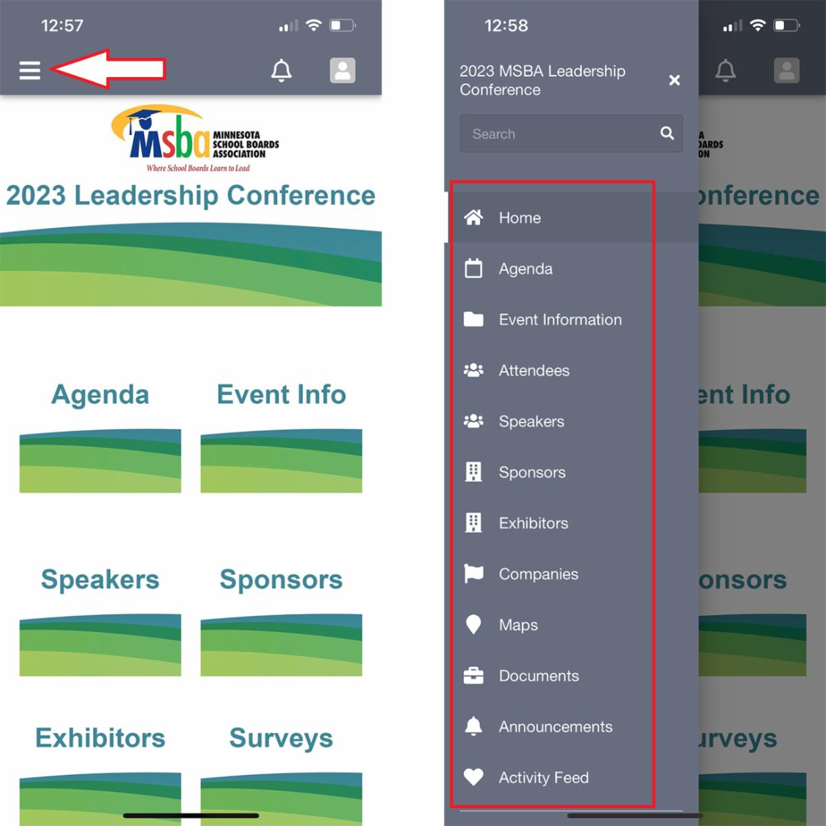 Access the 2023 Leadership Conference App