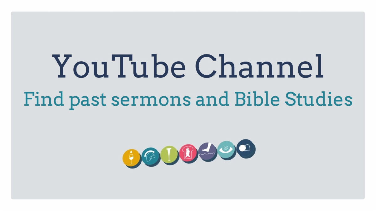 Bible Study live and live-stream tonight at 6:30 PM