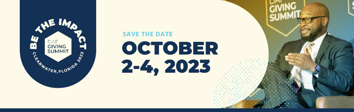 Save the Date for the 2023 DAF Giving Summit!