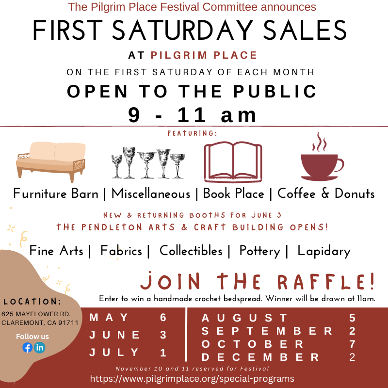 Join us for the First Saturday Sales