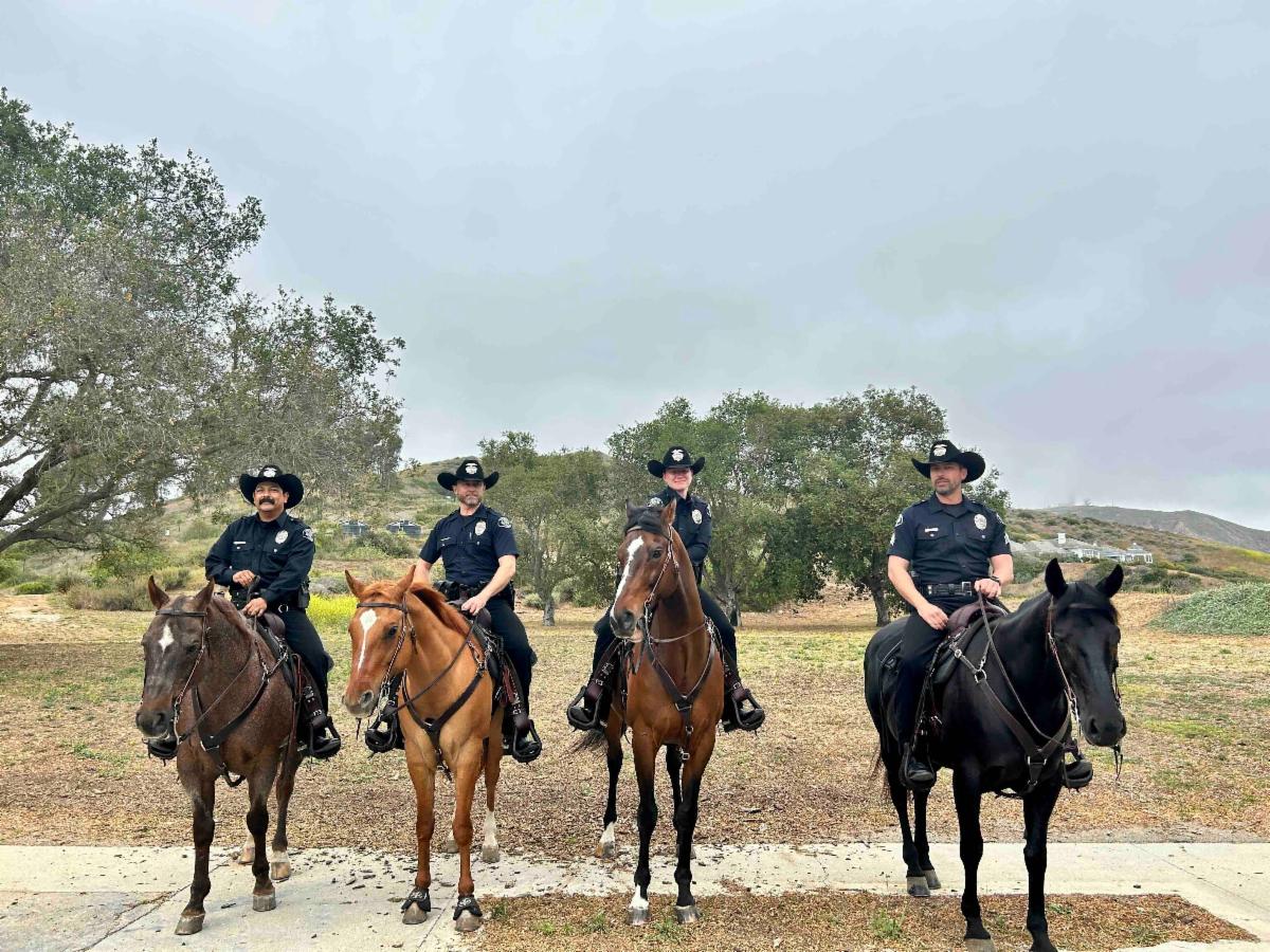 Release: Ventura PD launches first Mounted Patrol Unit