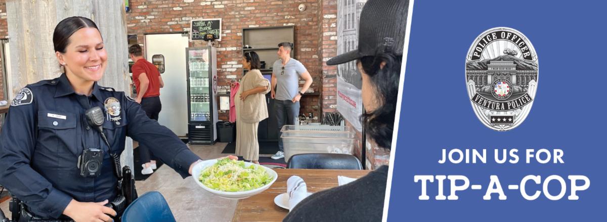 Release: Ventura Police host Tip-A-Cop fundraiser to support local ...