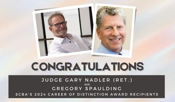 Announcing SCBA's 2024 Career of Distinction Recipients