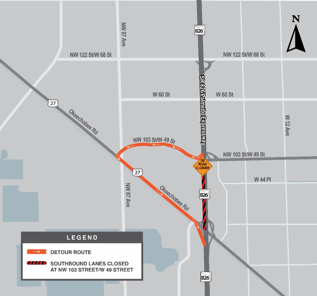 FDOT Notice - SR 826/Palmetto Expressway Capacity Project to begin 10/09/24