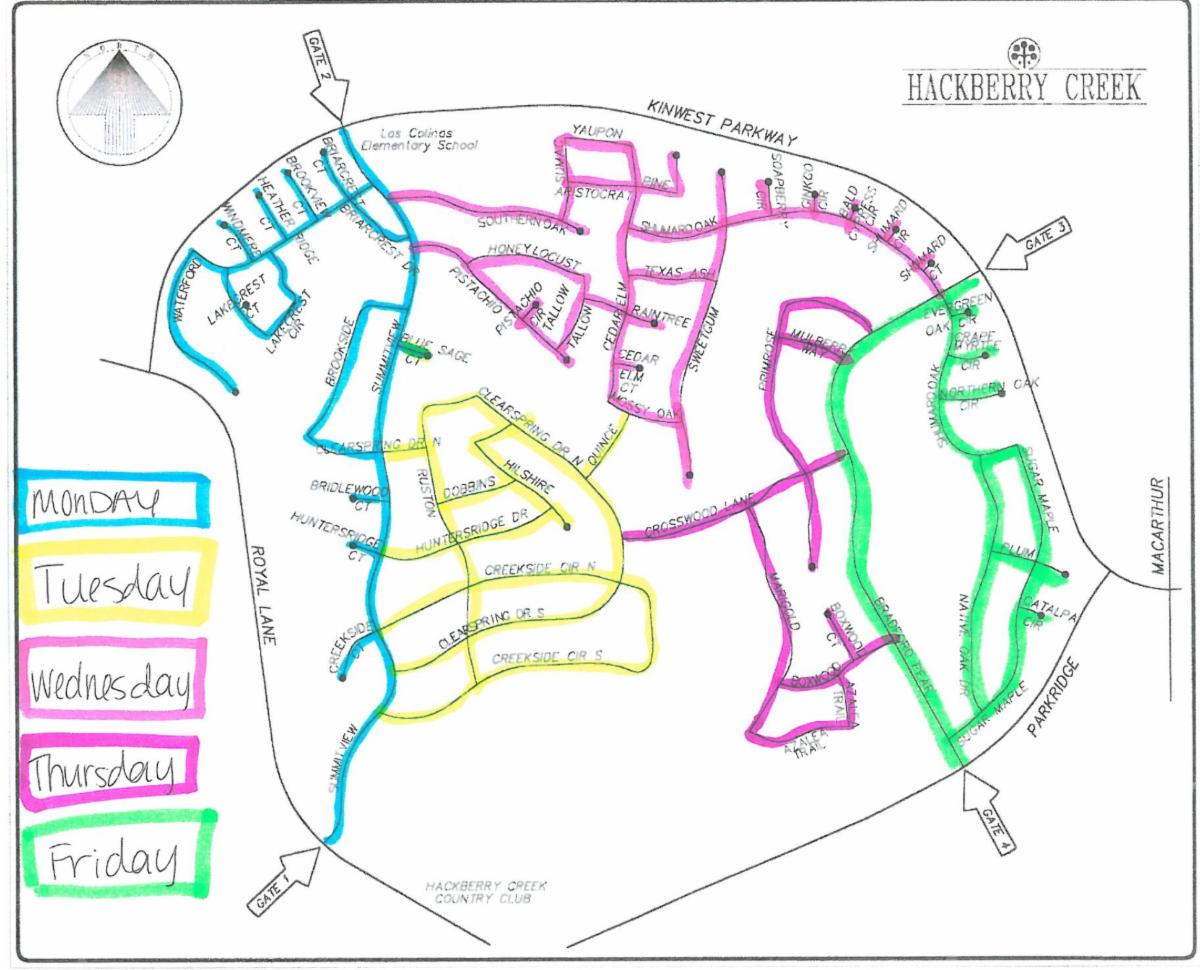 Board Weekly Update | Hackberry Creek
