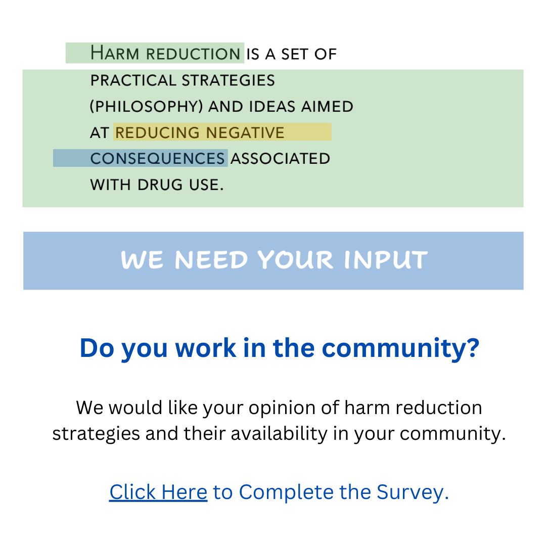 Harm Reduction Assessment for Wisconsin-We Need Your Help