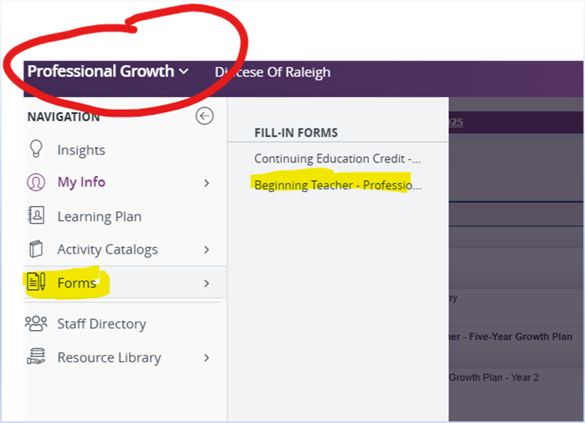Office of Education - Frontline Professional Growth