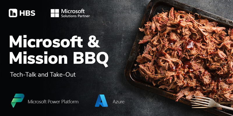 You're Invited to Microsoft and Mission BBQ Tech-Talk and Take-Out