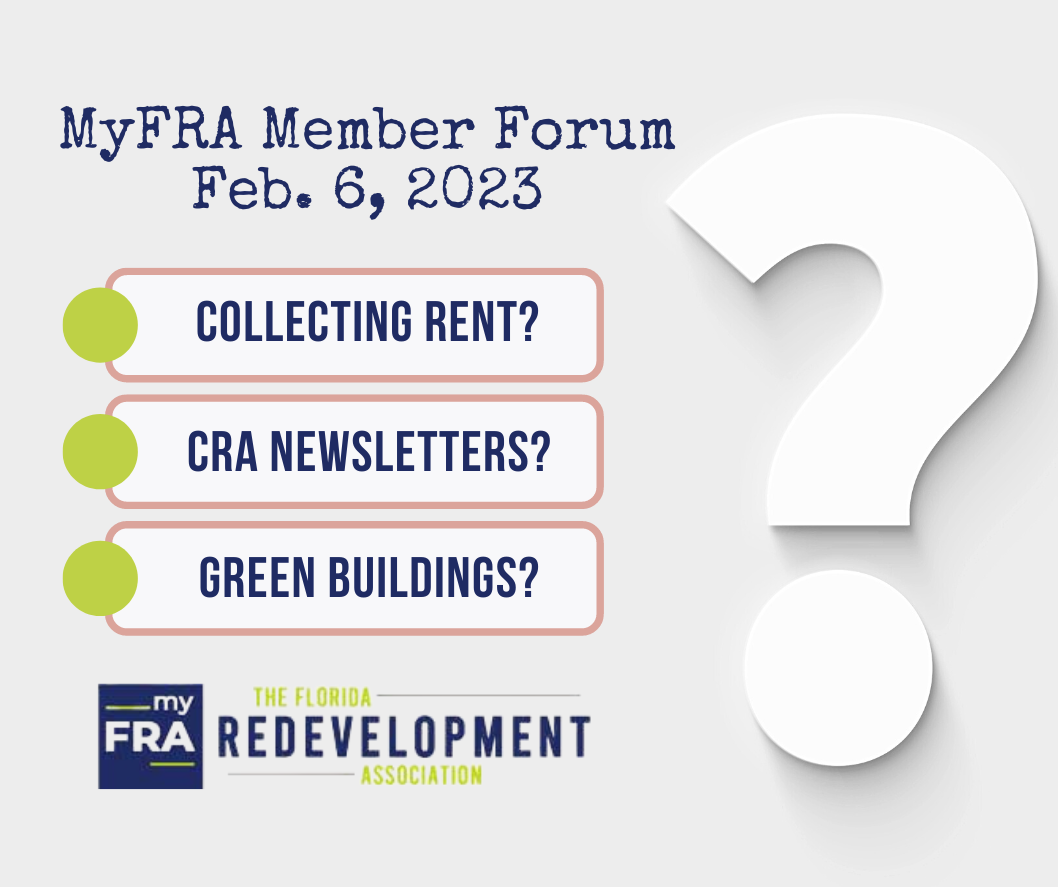 MyFRA Member Questions for February 6, 2023
