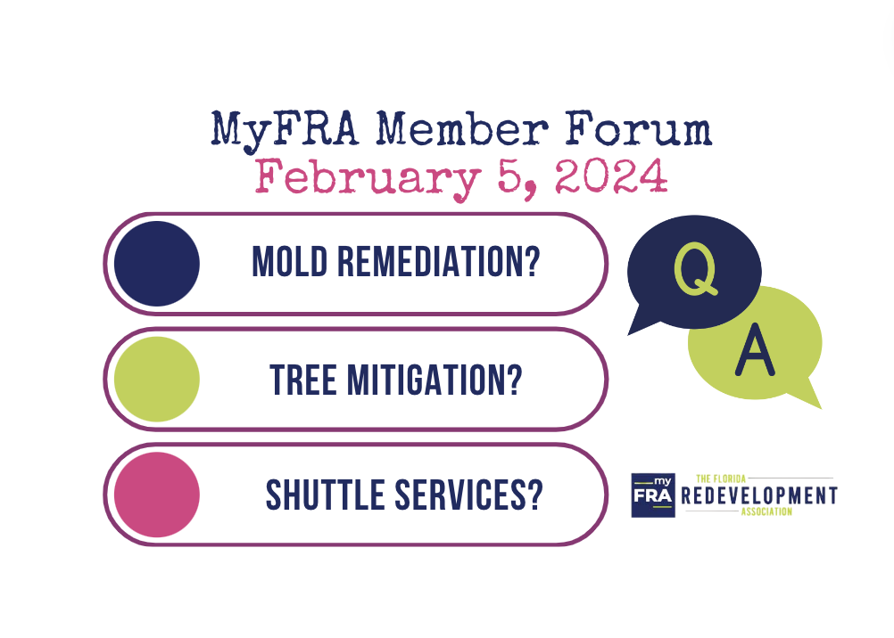 Reminder: MyFRA Forum for February 5, 2024