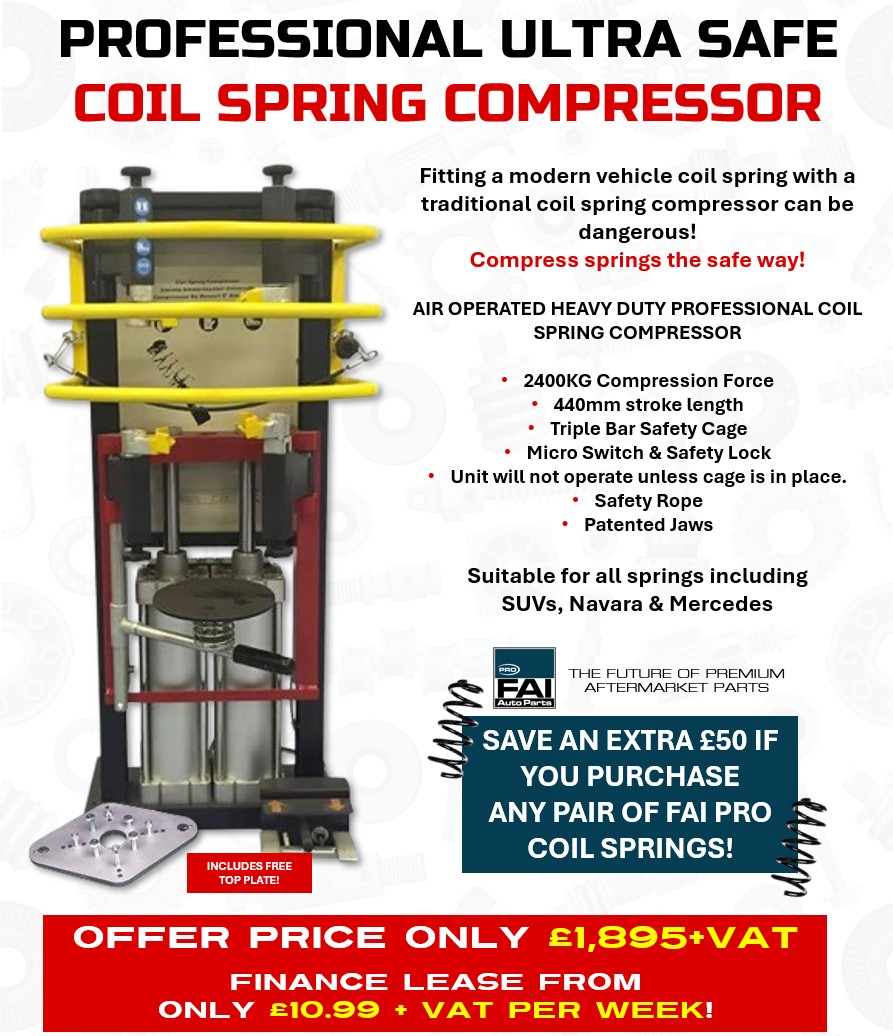⏳ Special Deal: Ultra Safe Coil Spring Compressor – Just £10.99/Week!