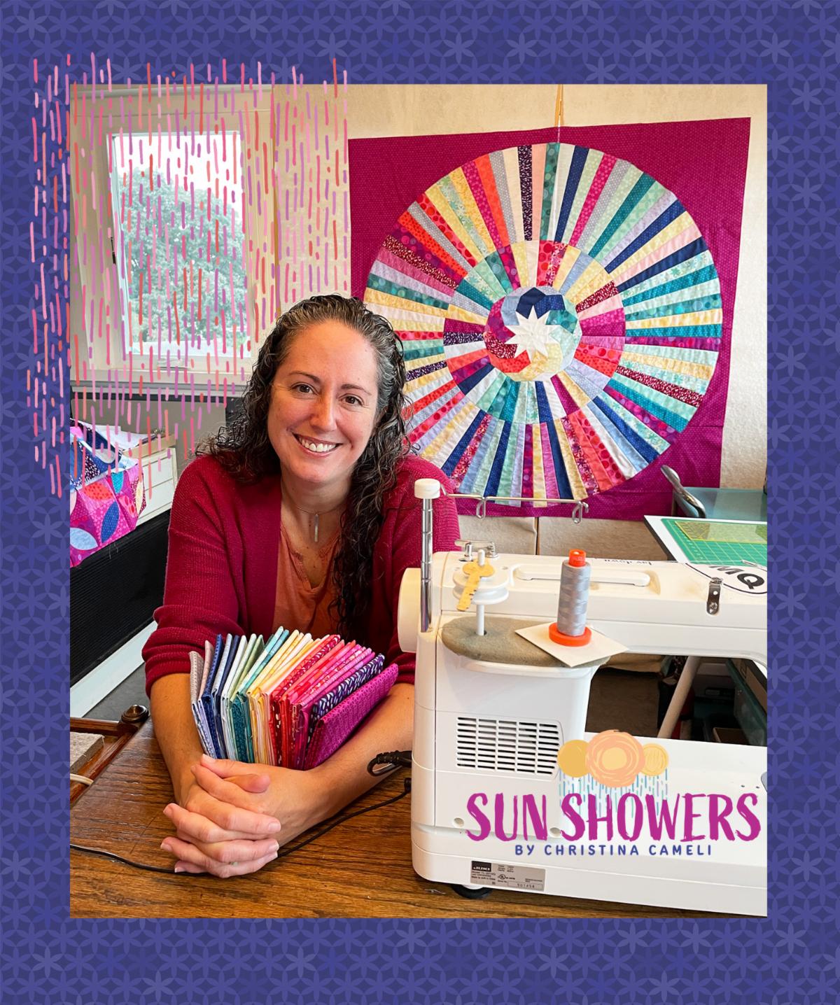 Brighten your day with the Sun Showers Quilt