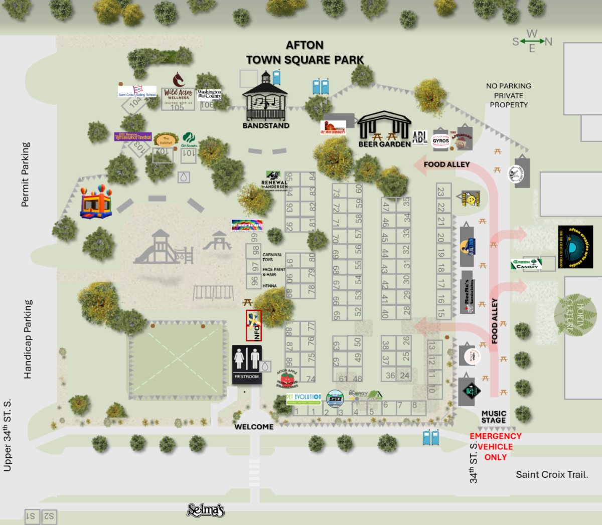Afton Strawberry Festival & Marketplace NEWSLETTER Maps
