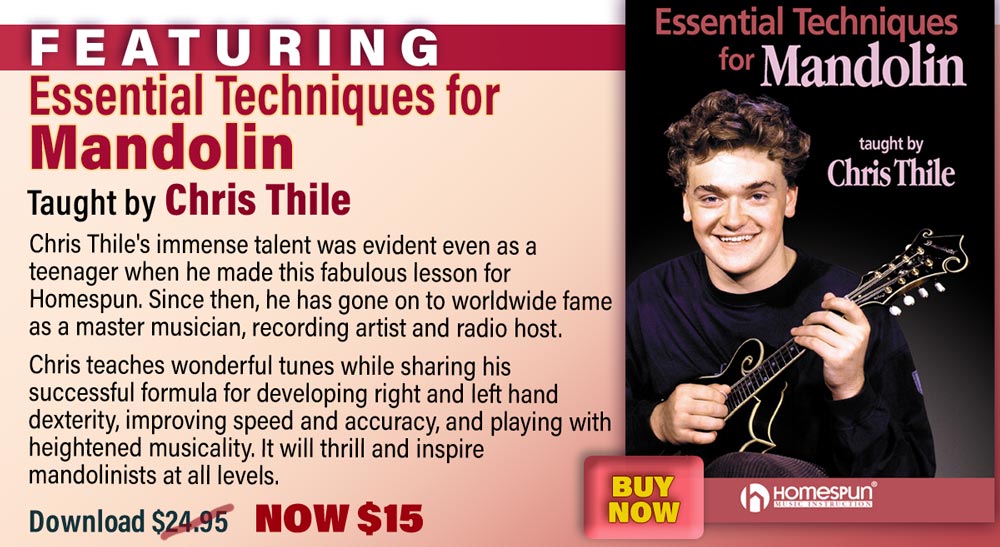 Chris Thile's "Essential Mandolin" + Rainer, Toby, Bryan Sutton, Del ...