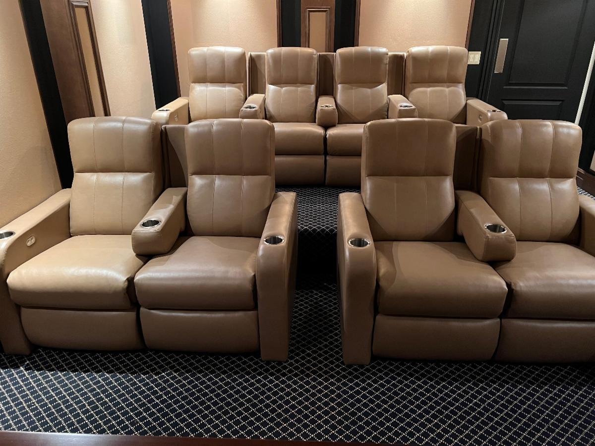 Custom Home Theater Seating
