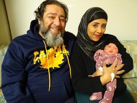 IERHA welcomes 2024 New Year's baby