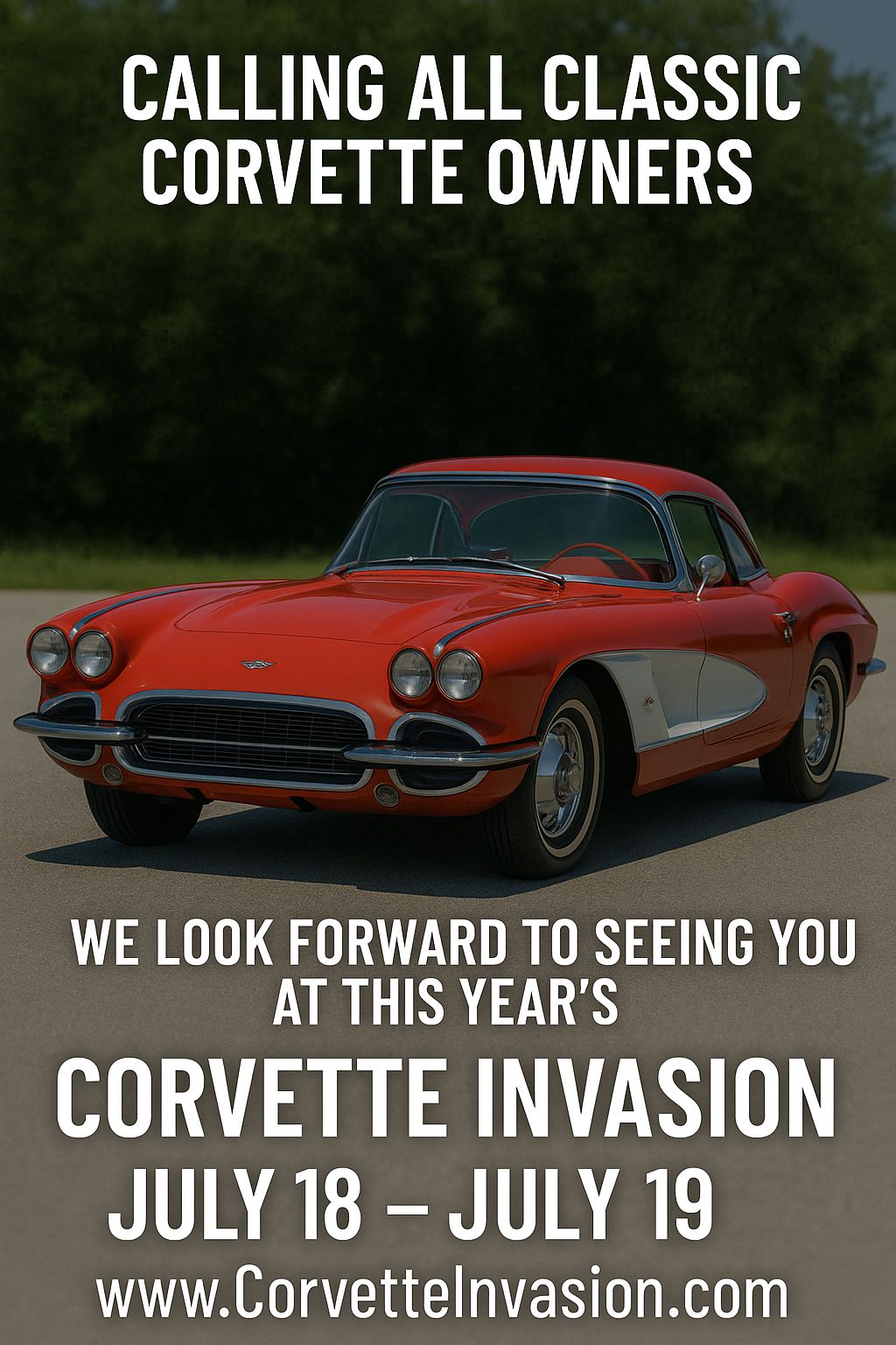Calling All Classic Corvette Owners!!