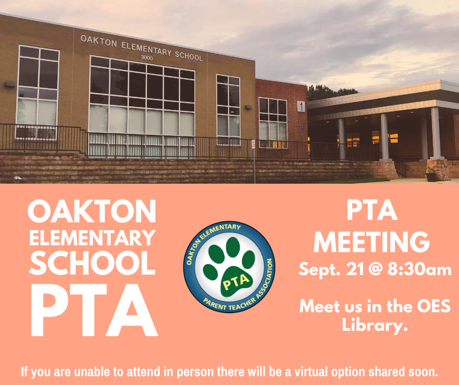 OES PTA Panther Express August 21, 2022 - WELCOME BACK TO SCHOOL