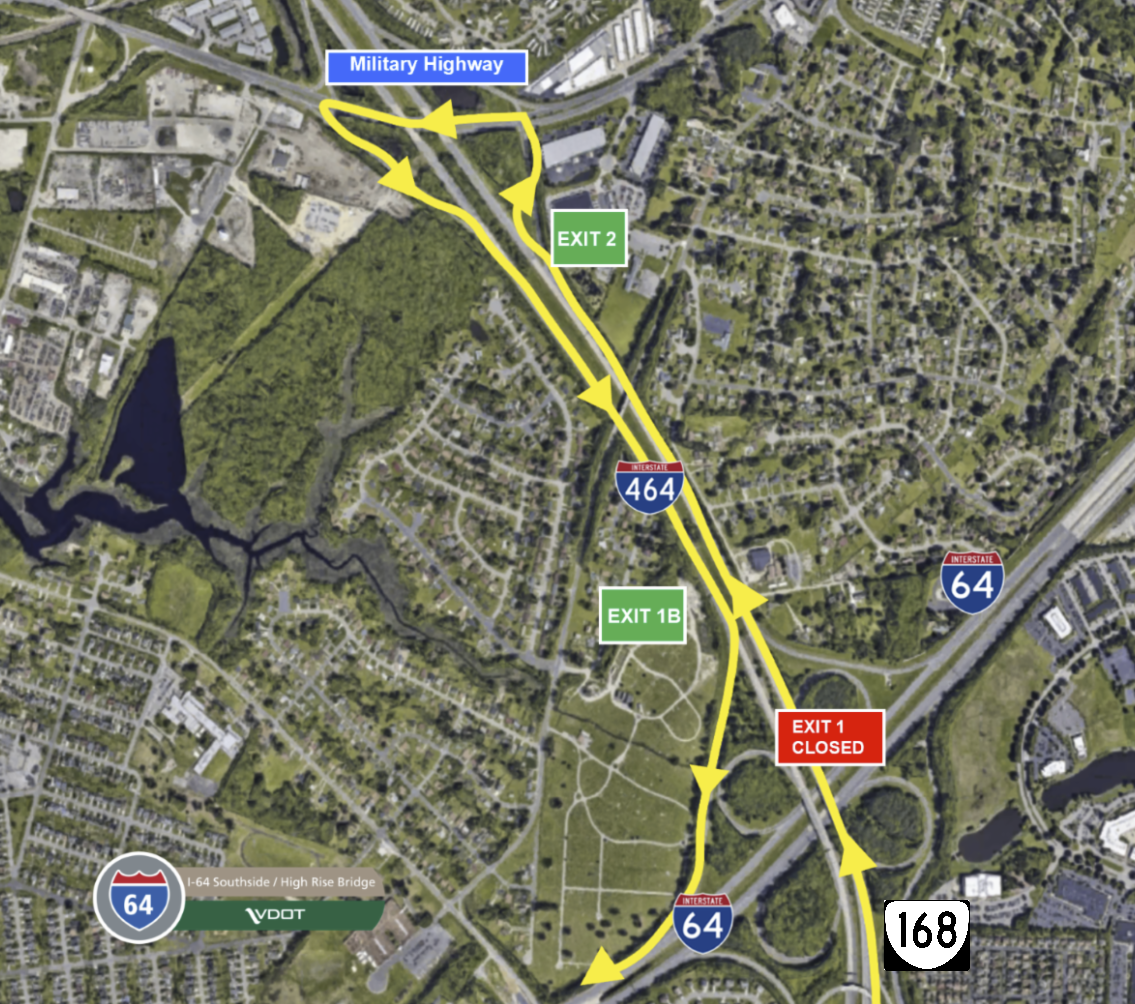 I-64 Widening and High Rise Bridge Project Alert