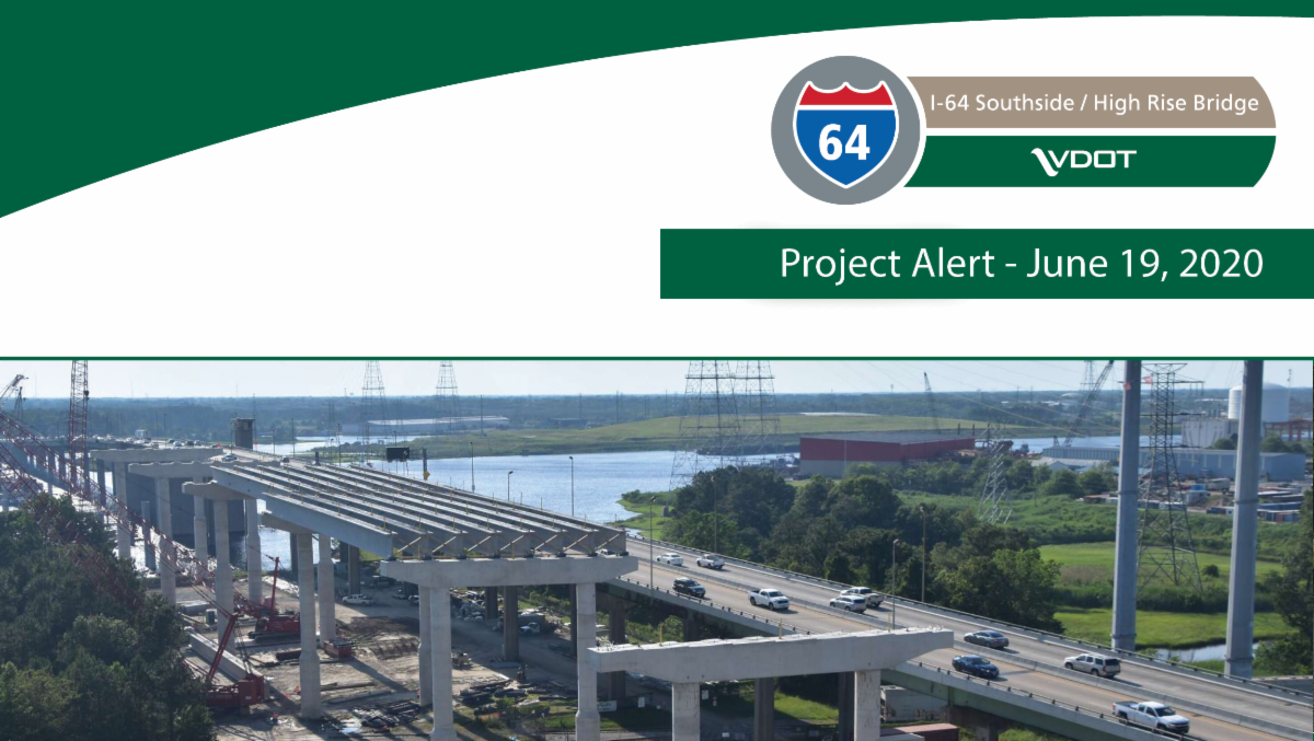 I-64 Widening and High Rise Bridge Project Alert