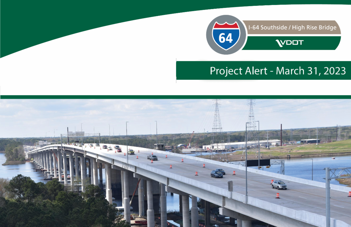 I-64 Widening and High Rise Bridge Project Alert